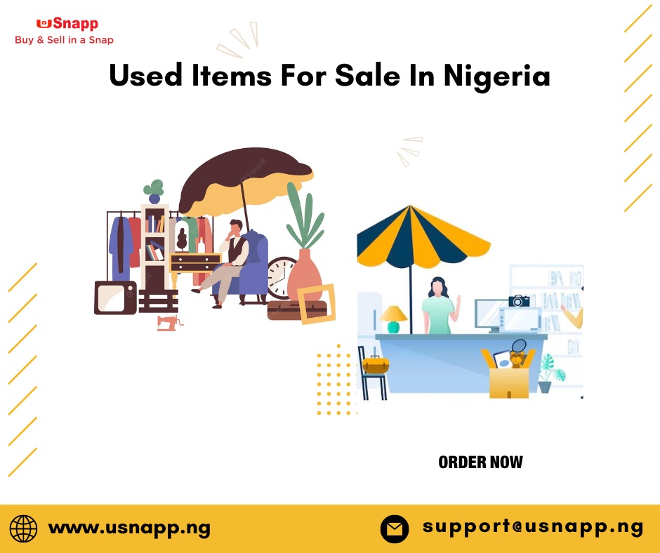 Ideas for selling used items online in Nigeria: