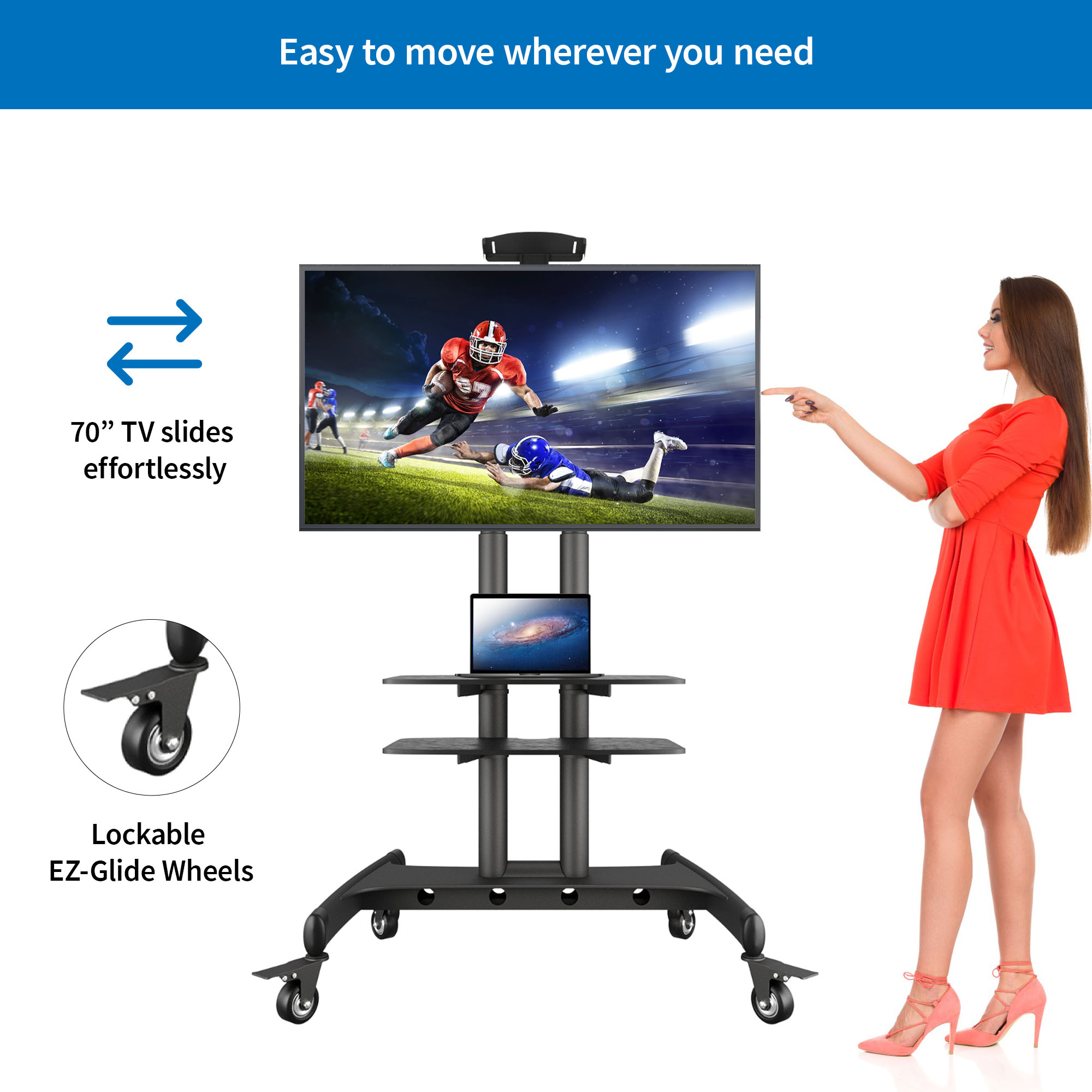 Why A Rolling TV Cart Is A Must Have For Your Home Tech Magazine Why A Rolling TV Cart Is A Must Have For Your Home Tech Magazine