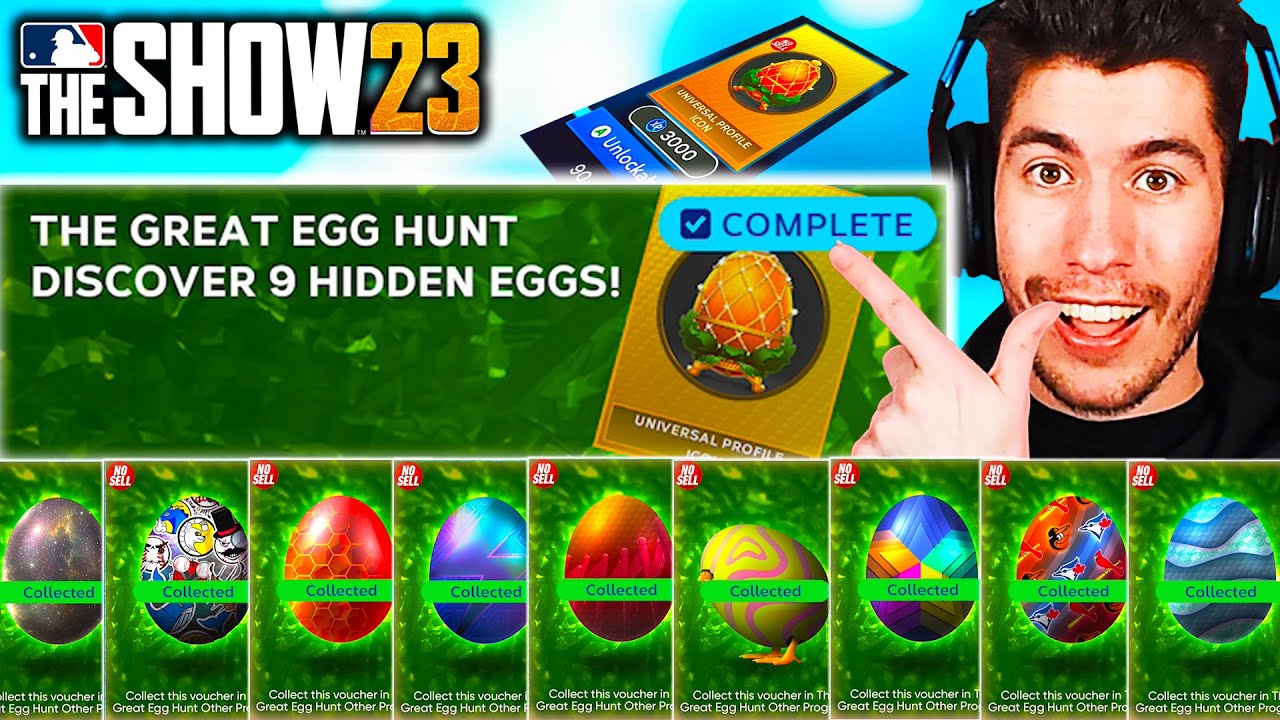 Acquiring All Eggs In Easter Egg Hunt MLB The Show | Tech Magazine
