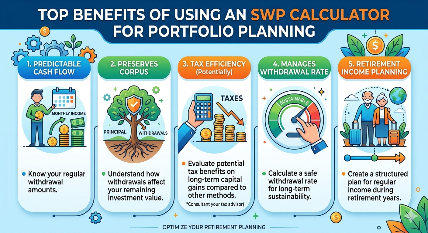 Top Benefits Of Using An SWP Calculator For Portfolio Planning | Tech ...