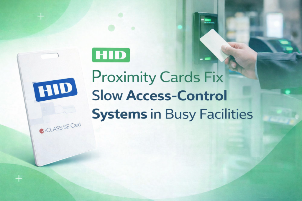 How HID Proximity Cards Fix Slow Access-Control Systems in Busy ...