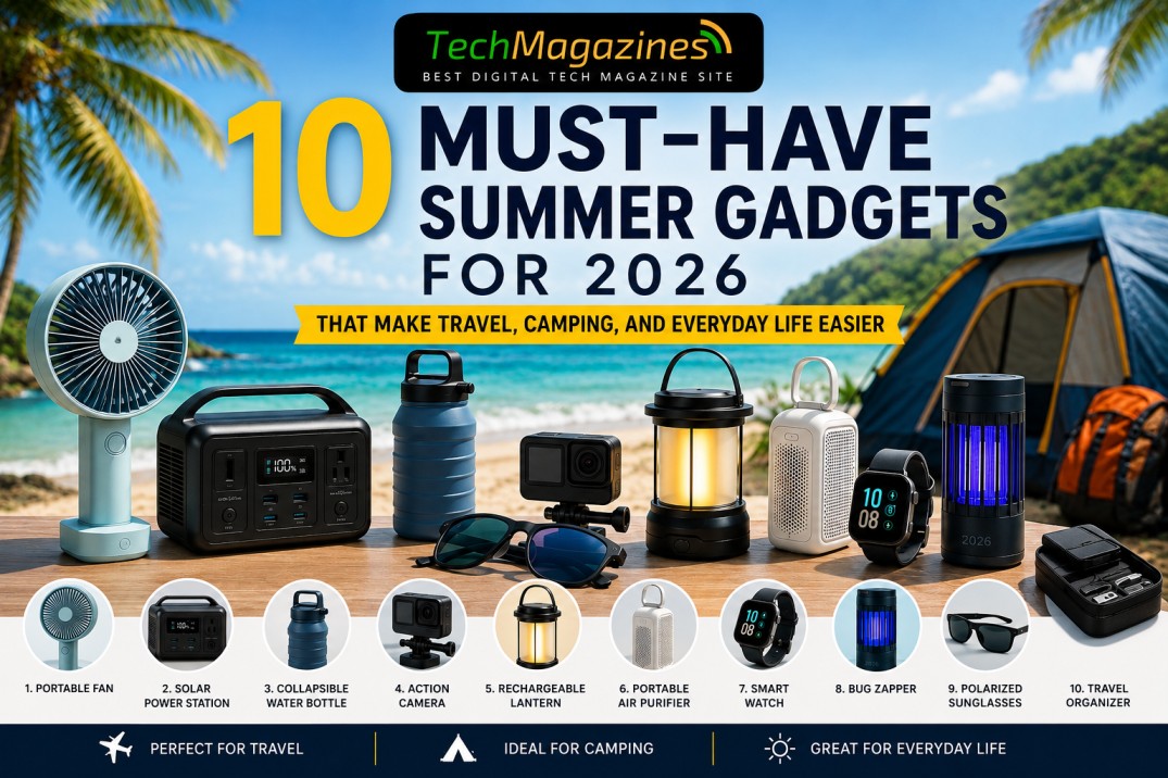 10 Must-Have Summer Gadgets for 2026 That Make Travel, Camping, and ...